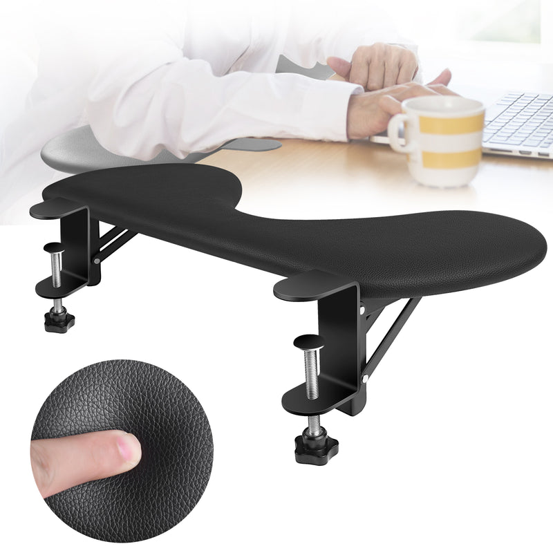 Foldable Desk Extender Tray, Giecy Arm Rest for Desk, Ergonomic Forear